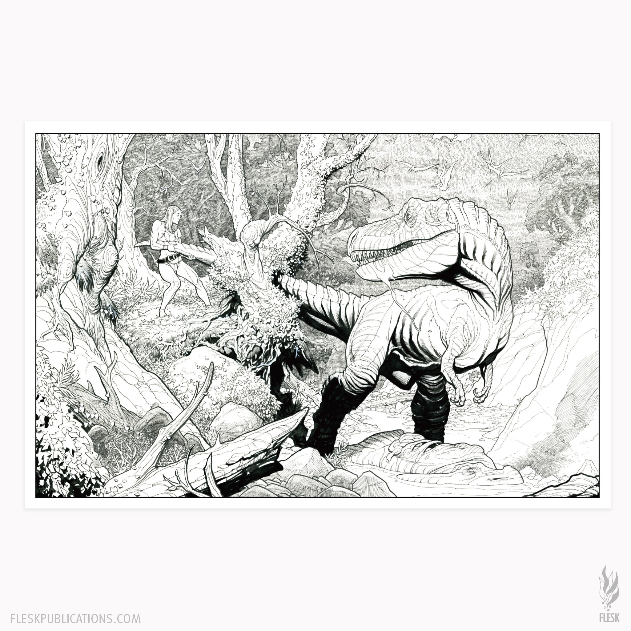 Frank Cho: Pencil and Ink Paperback — FLESK