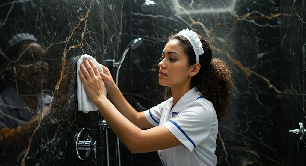 How To Clean Onyx Showers (Easy Guide) — Karen’s Green Cleaning