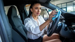 How To Clean A Sticky Steering Wheel (Easy Guide) — Karen’s Green Cleaning