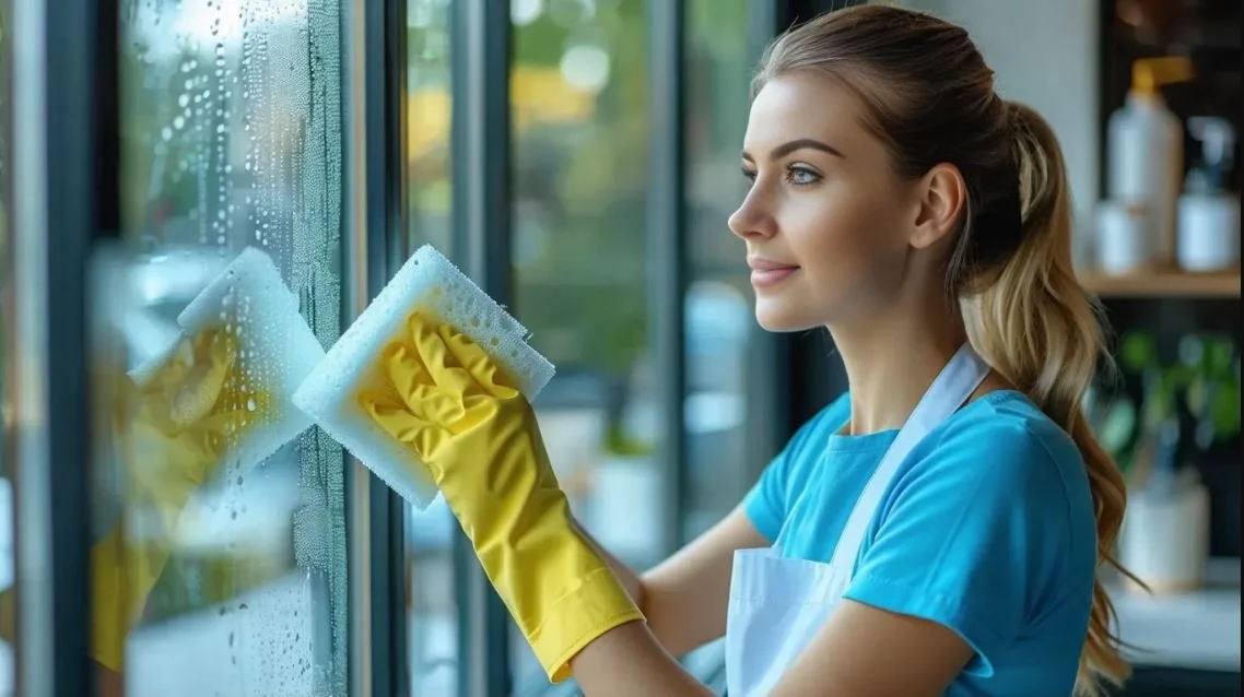 Can You Use A Magic Eraser On Glass? (Explained) — Karen’s Green Cleaning