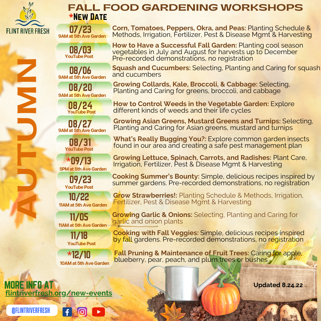 New Events — Flint River Fresh