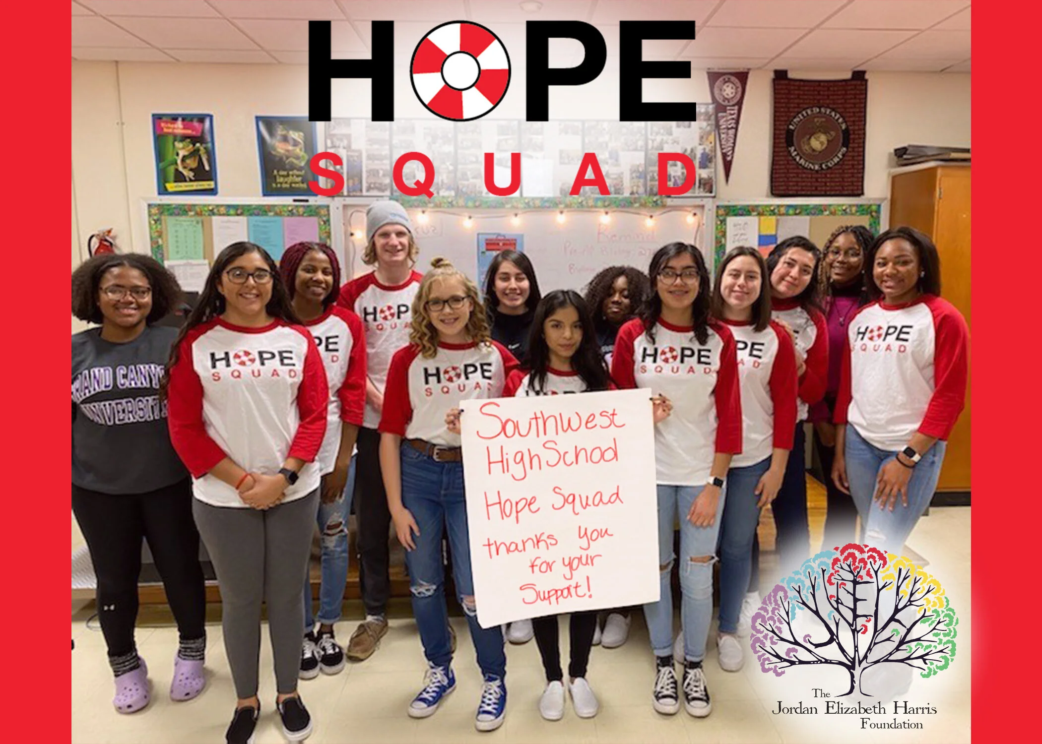 Hope Squad — The Jordan Elizabeth Harris Foundation