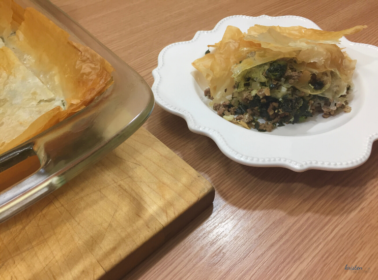 Phyllo Meat Pie — Kristen Martinelli