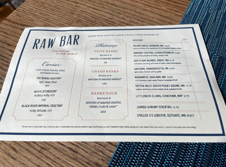 The Banks Fish House — Kristen Martinelli