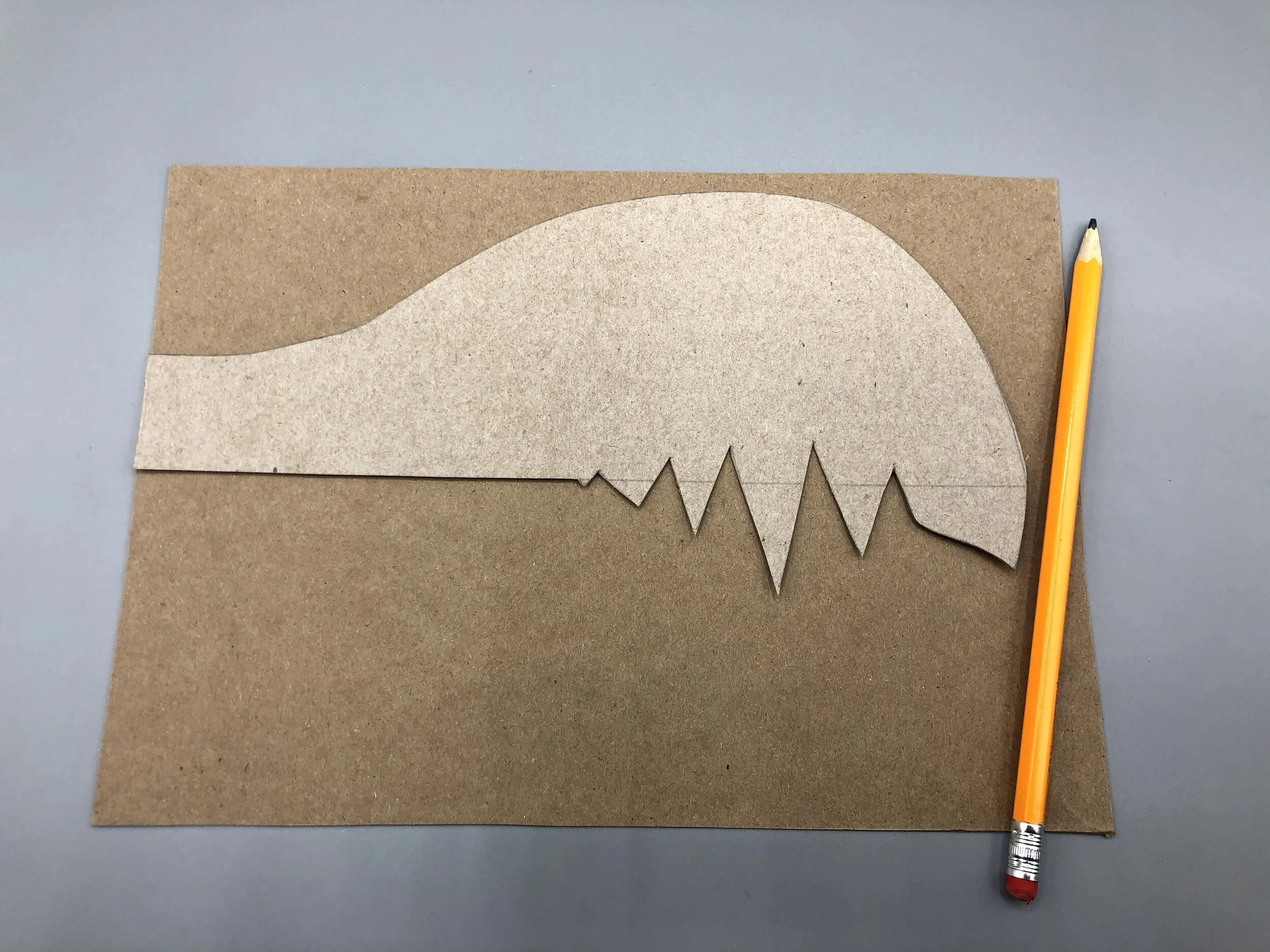 Cardboard monster! — BORED & HUNGRY