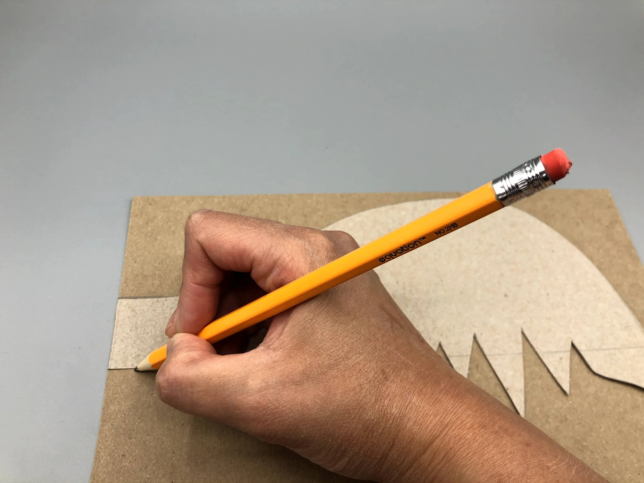 Cardboard monster! — BORED & HUNGRY