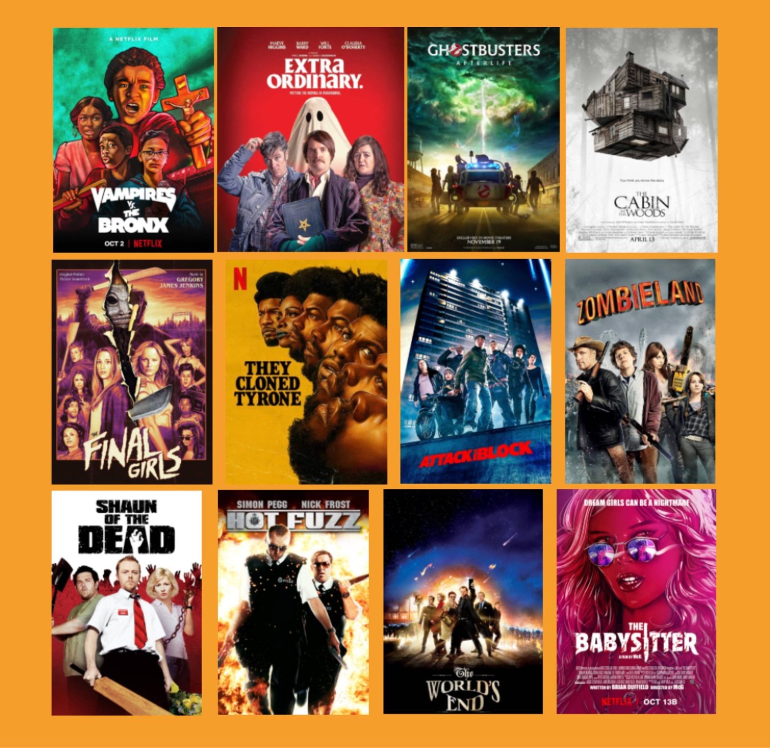 Horror comedies — BORED & HUNGRY