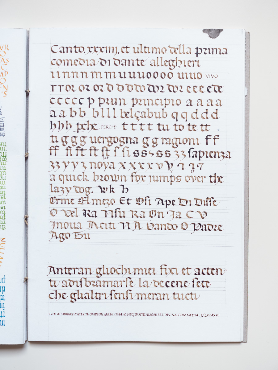 Calligraphy Journal #13 — Joan Quirós - Lettering