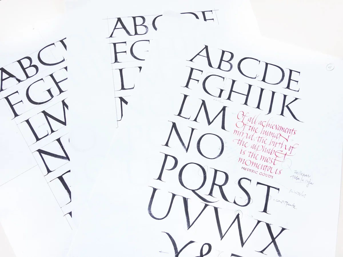 Calligraphy Journal #13 — Joan Quirós - Lettering