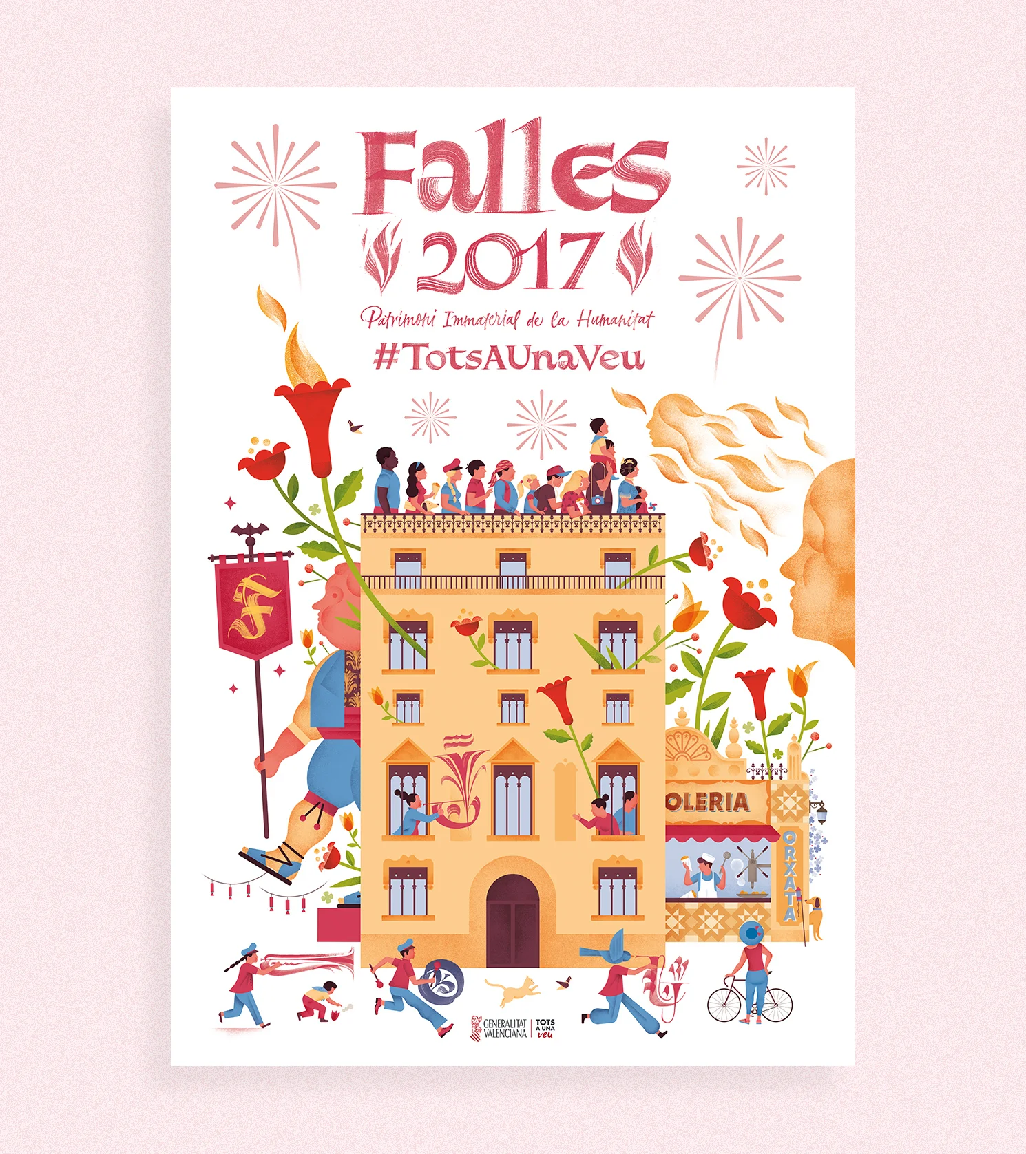 Falles de València 2017 — Joan Quirós - Lettering