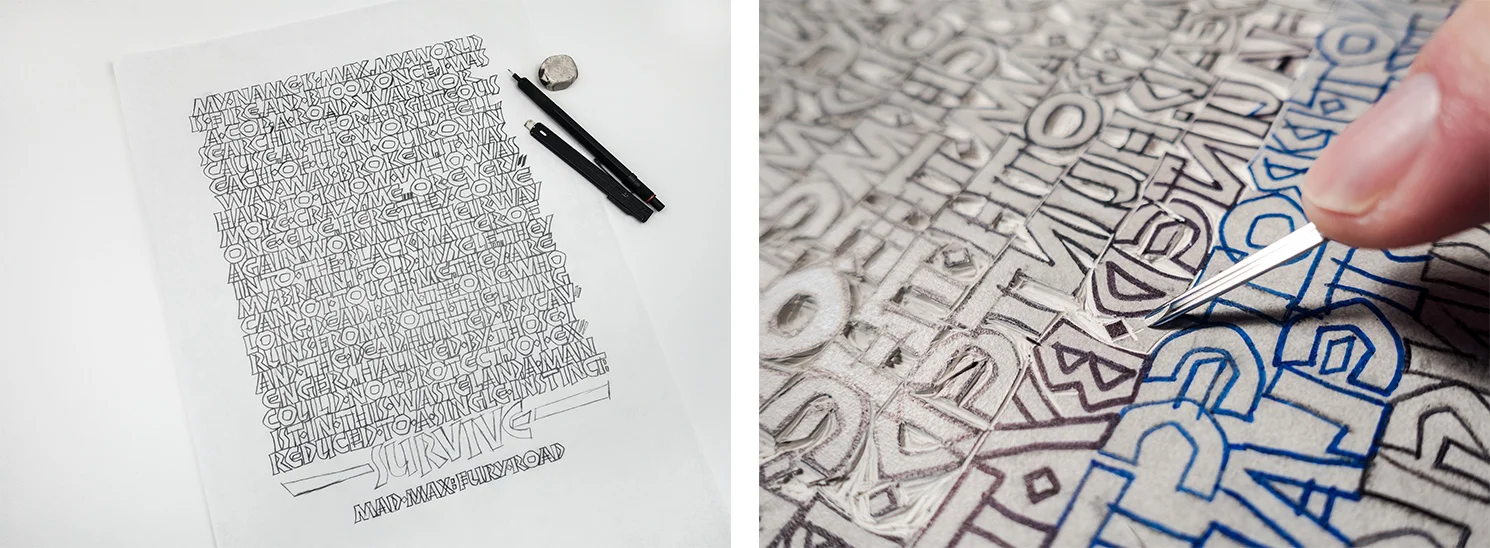 Mad Max — Joan Quirós - Lettering