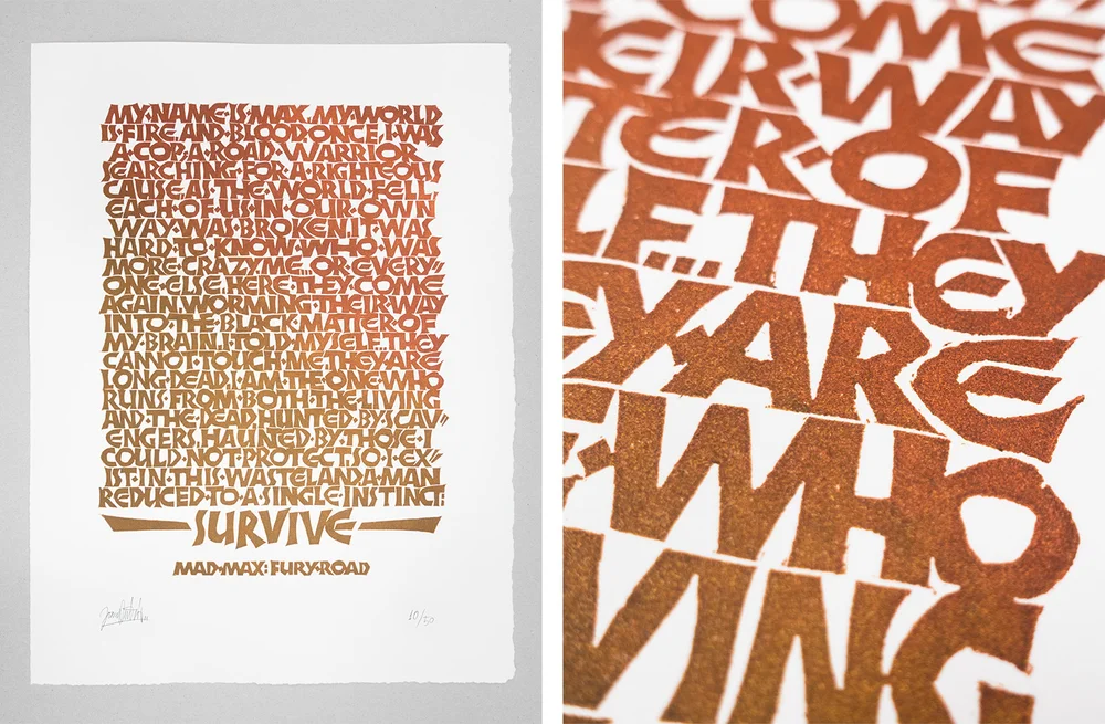 Mad Max — Joan Quirós - Lettering