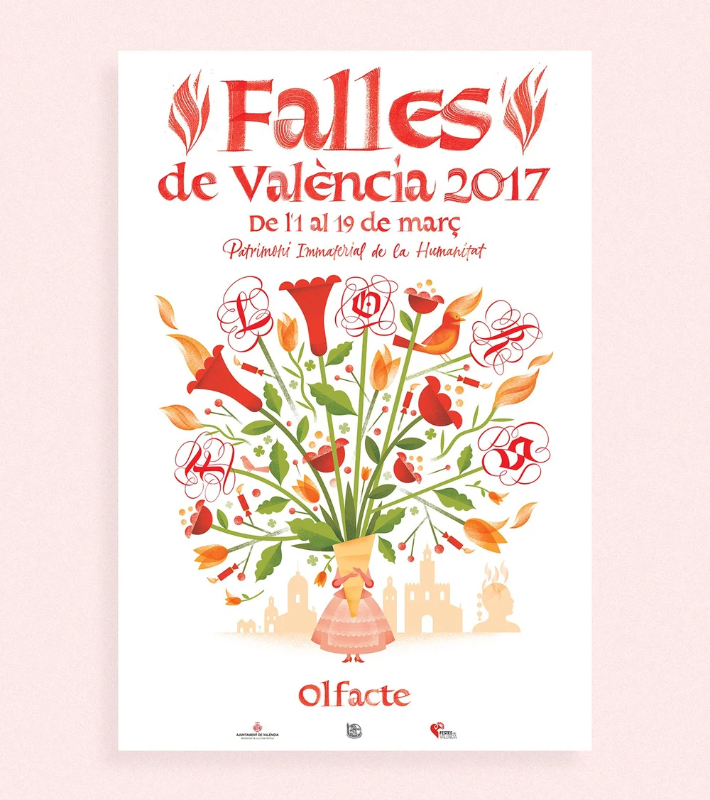 Falles de València 2017 — Joan Quirós - Lettering