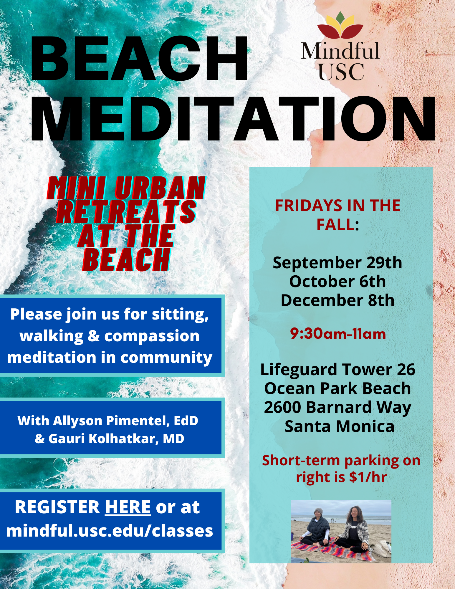 Beach Meditation with Mindful USC {Physical Education & Mind Body ...