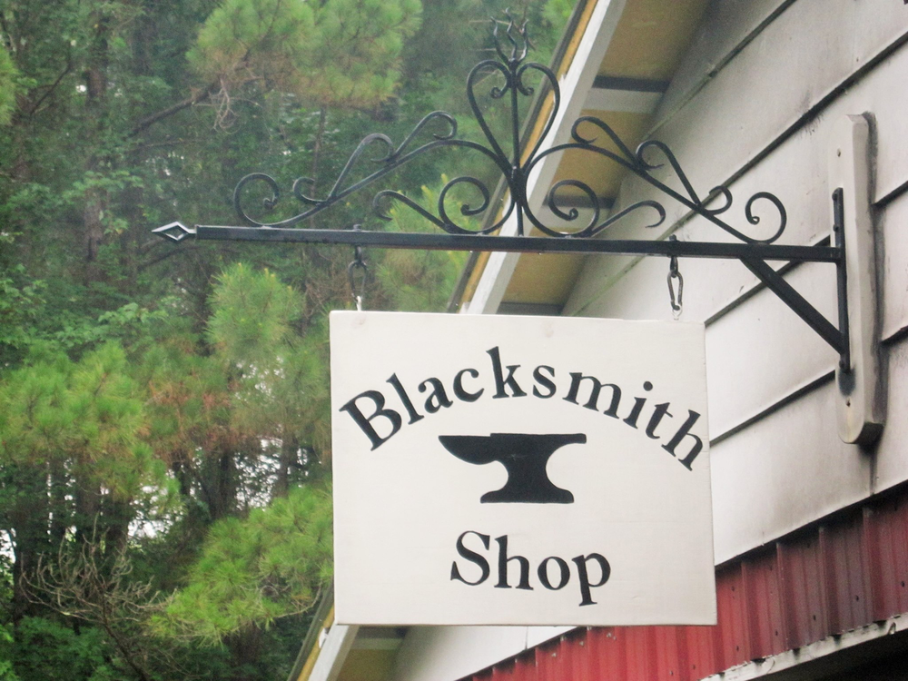 Blacksmith Shop Sign