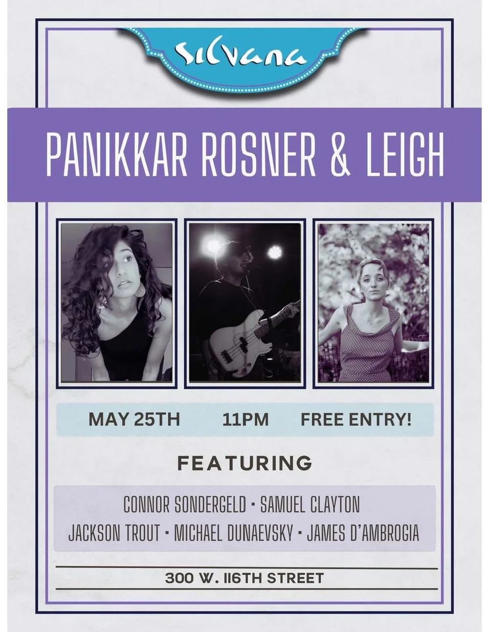 Performance Dates — Reggie Workman