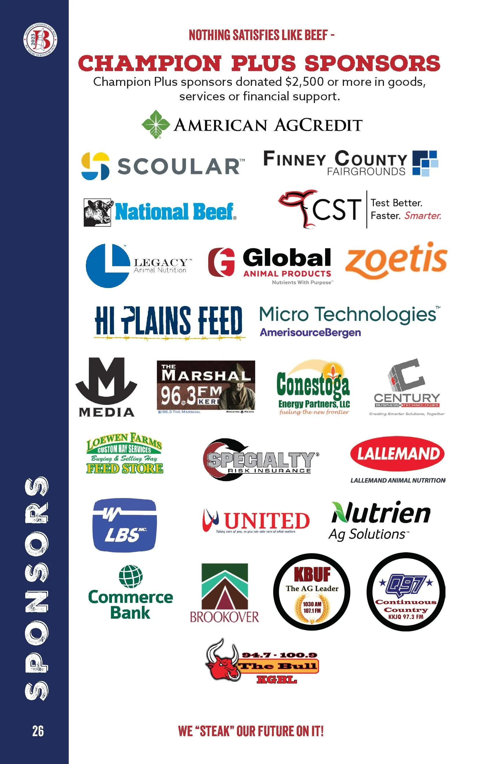 Partners — Beef Empire Days Inc.