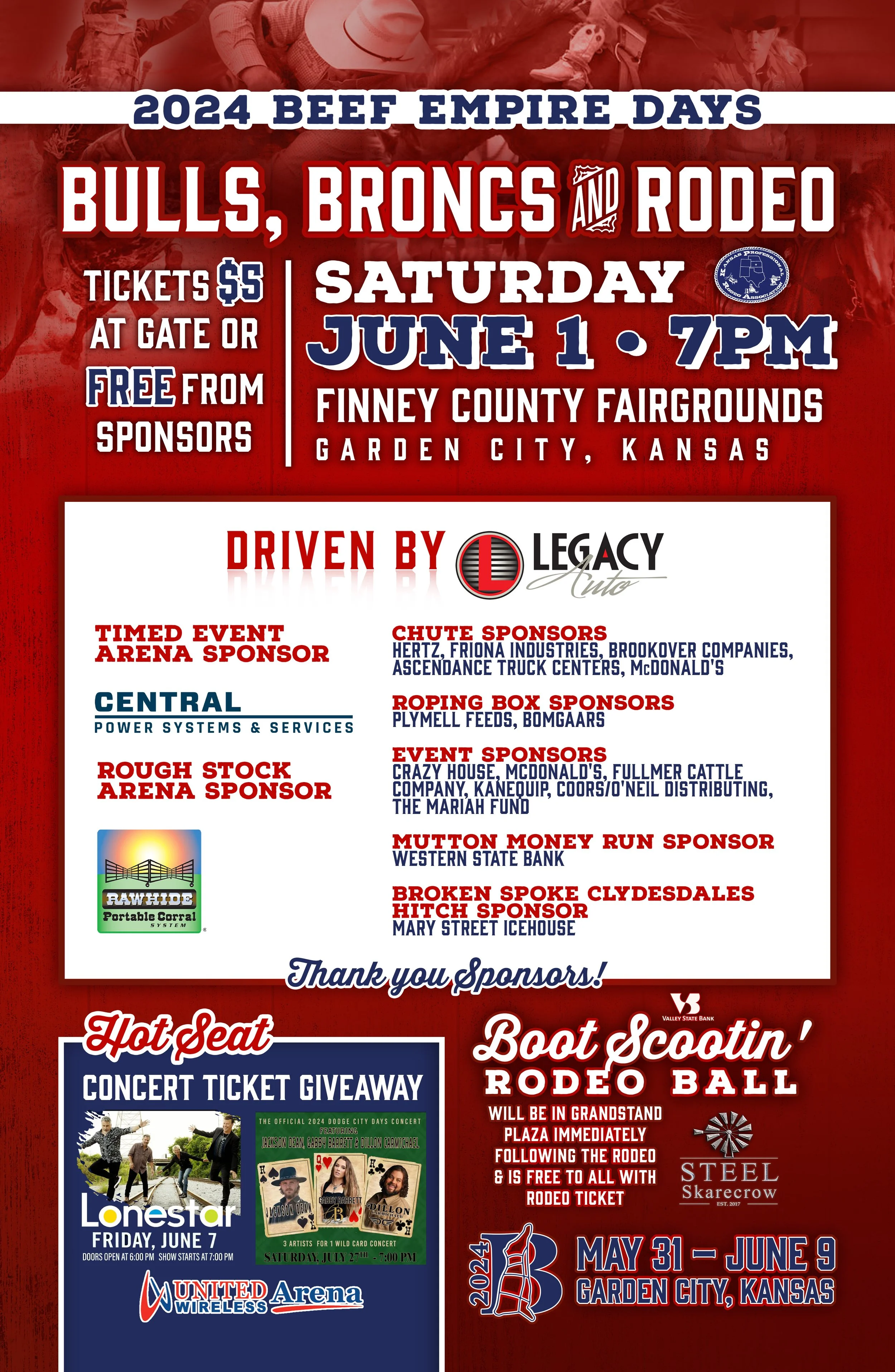 Bulls, Broncs & Rodeo — Beef Empire Days Inc.