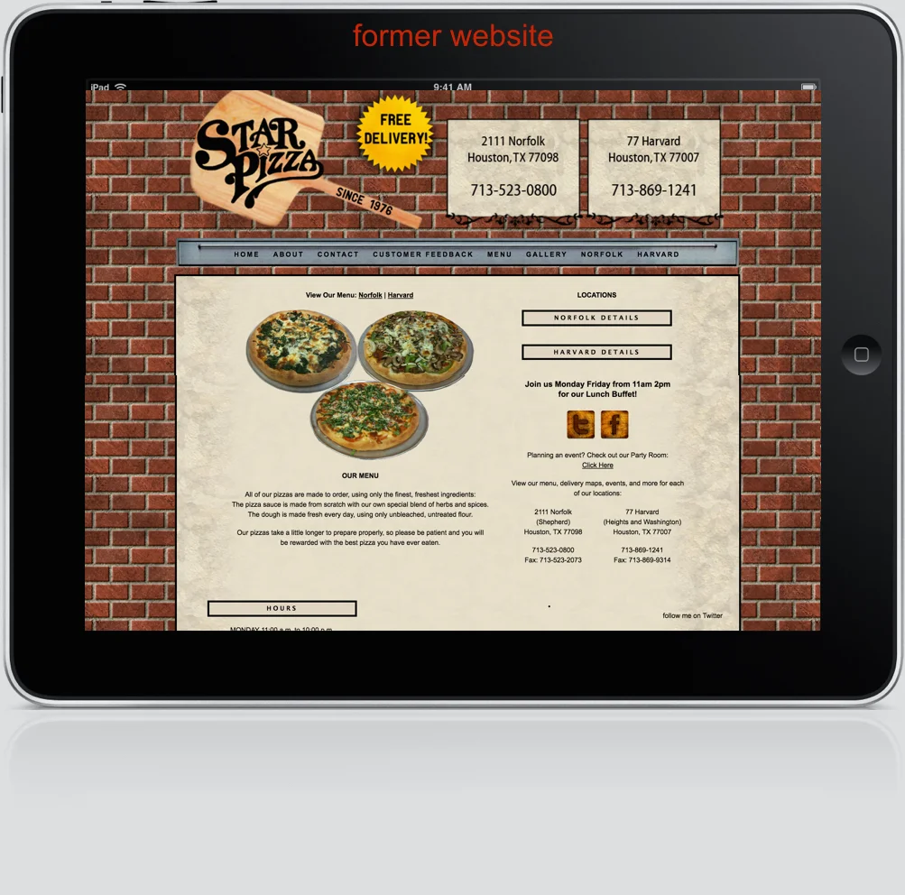 Client Highlight: Star Pizza — Gibsooon