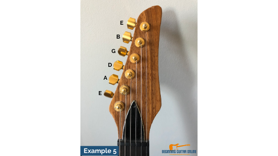 Electric Guitar String Names