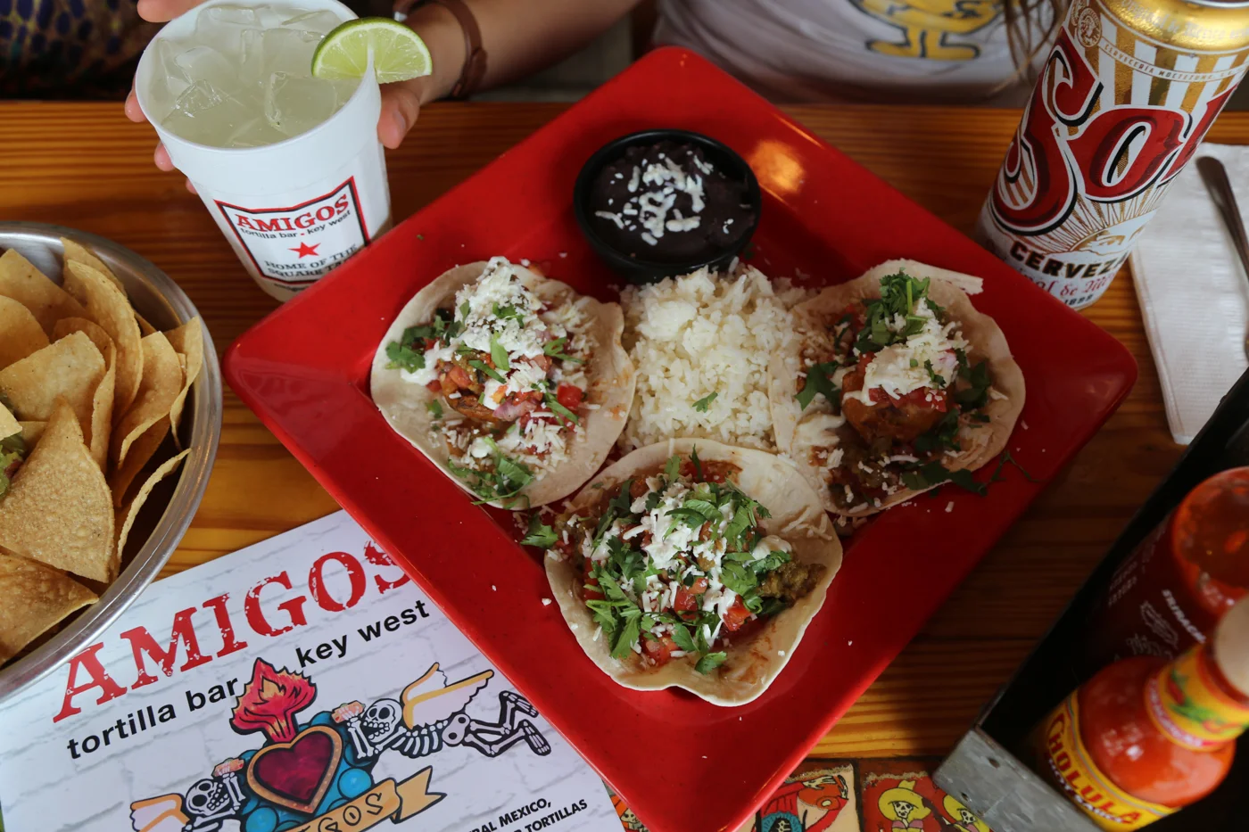 Menu — Amigos Tortilla Bar