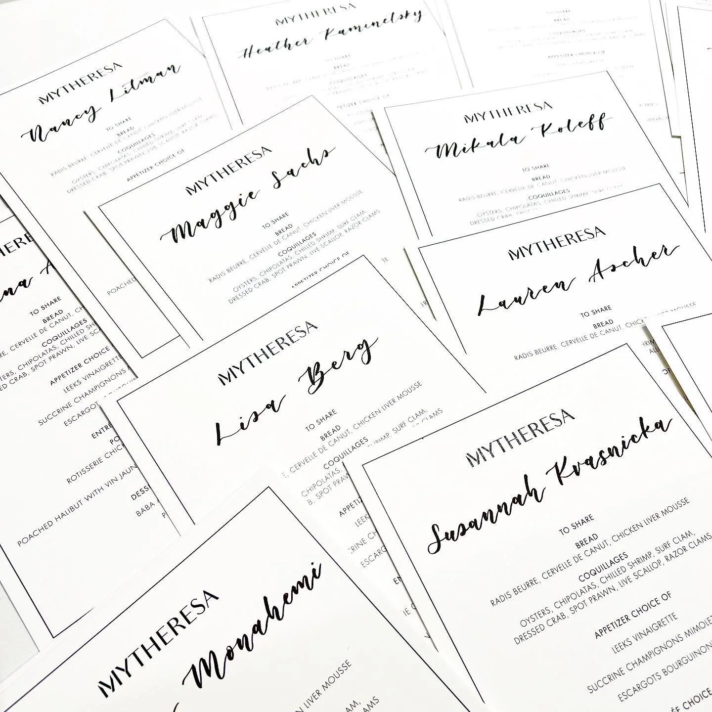 Nancy Moy Calligraphy