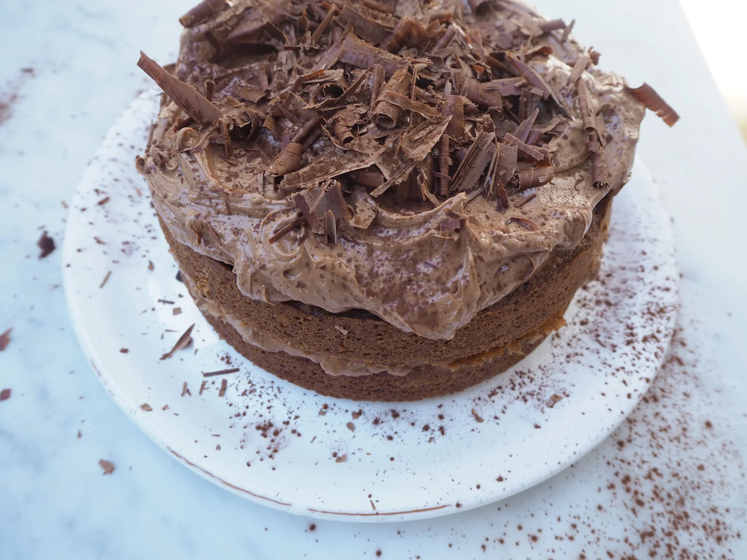 The Best Chocolate & Coffee Cake Recipe — NINA PARKER