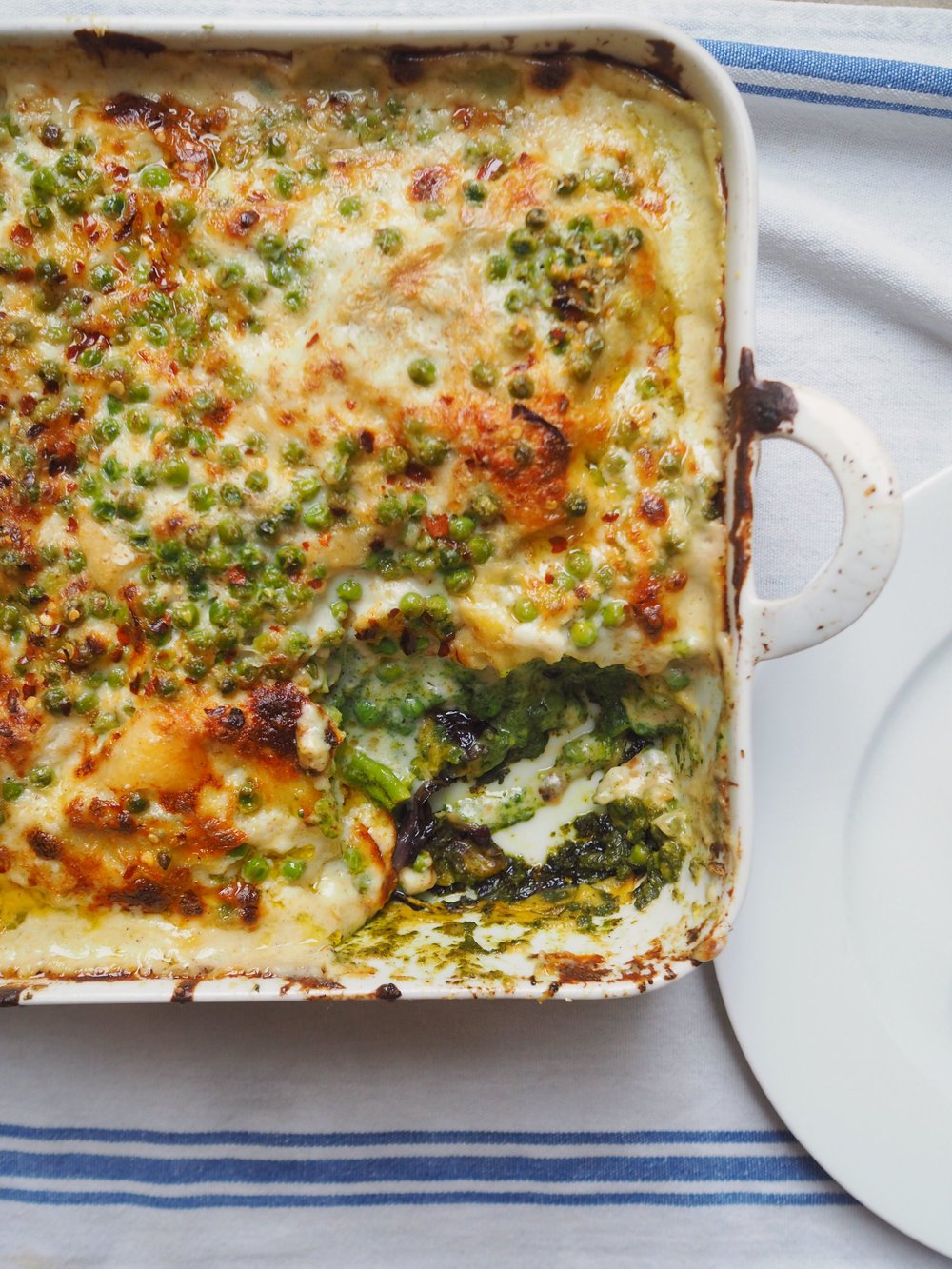 Leftover Green Lasagna — NINA PARKER
