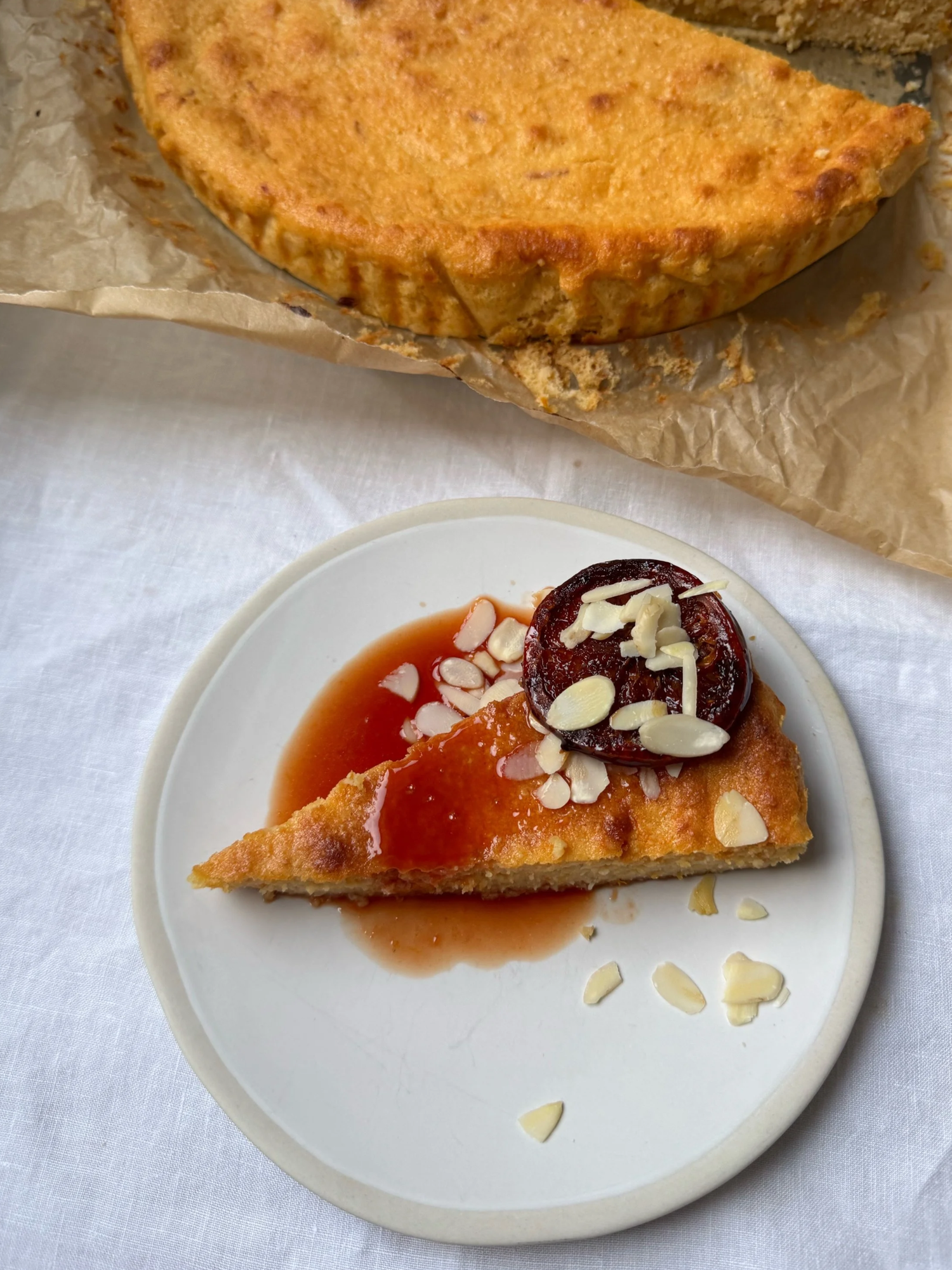 Easy to make Blood Orange Ricotta Cheesecake — NINA PARKER