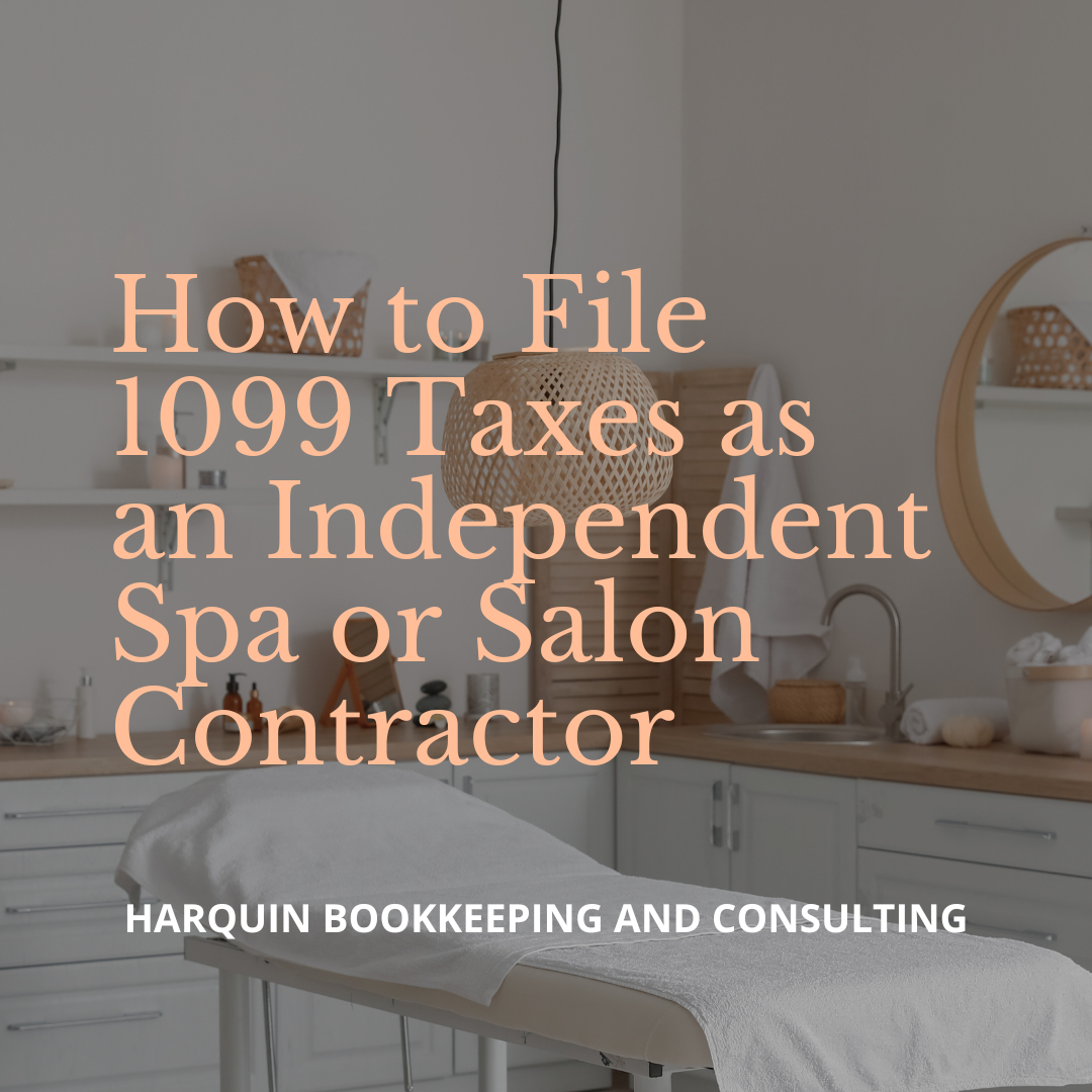 How to File 1099 Taxes as an Independent Spa or Salon Contractor ...