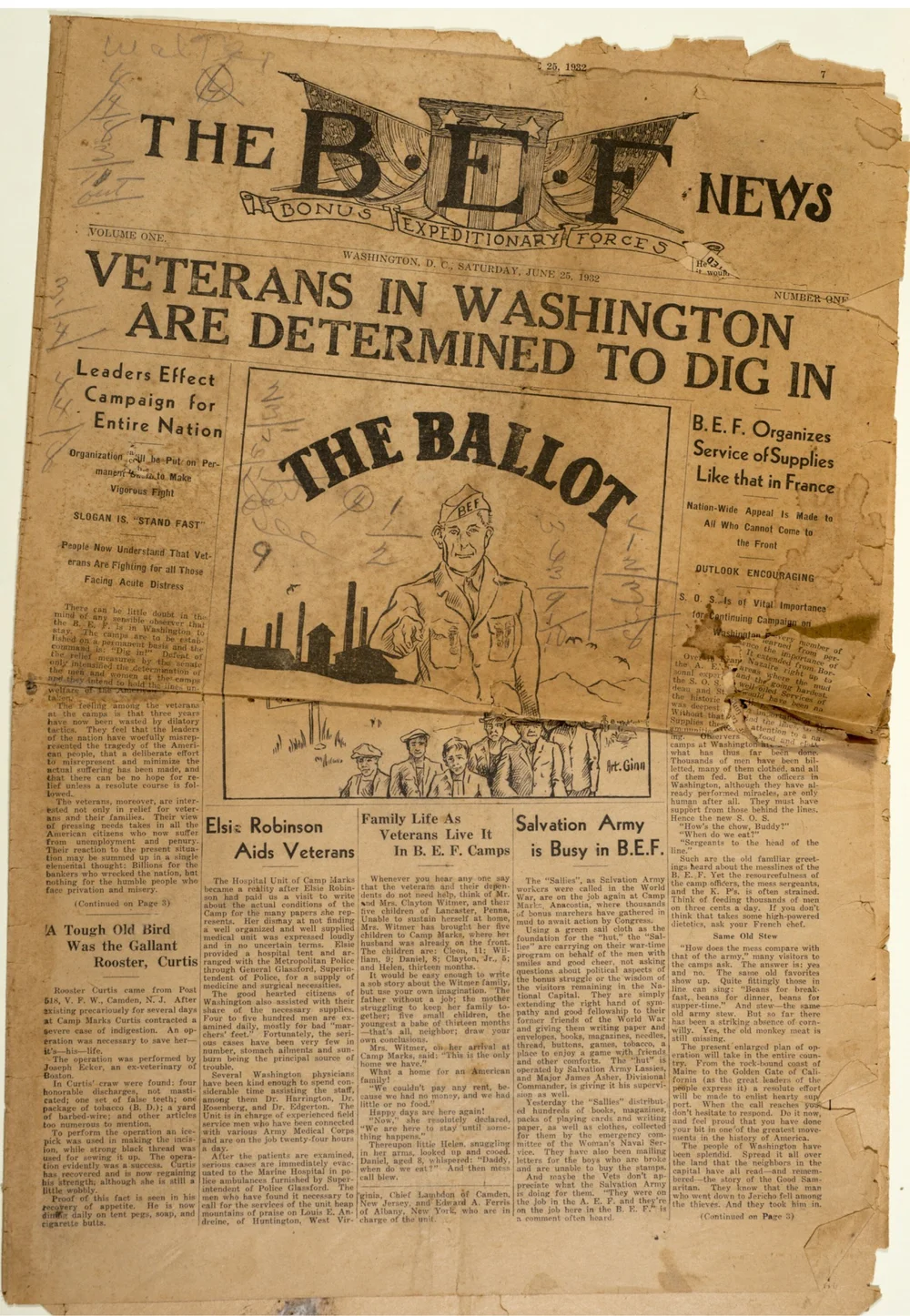 A Multimedia Story of The “Bonus Army”: In 1932, the U.S. Government ...