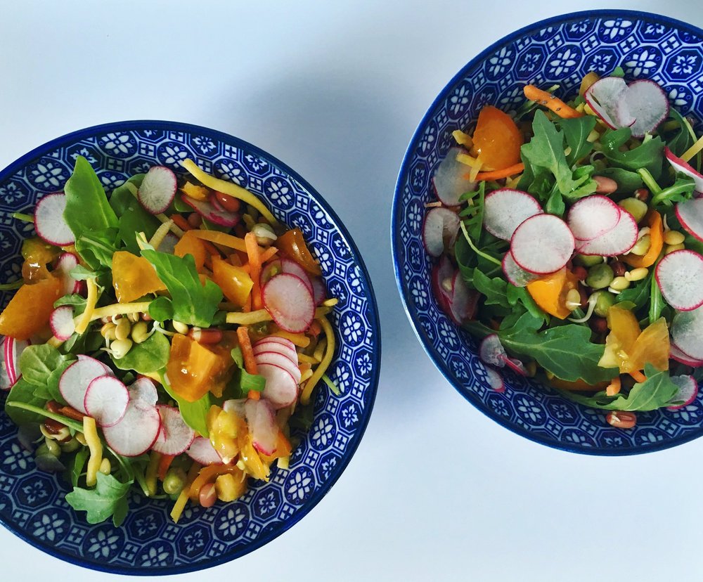 Summer Corn & Radish Salad — Best Vibes Ever
