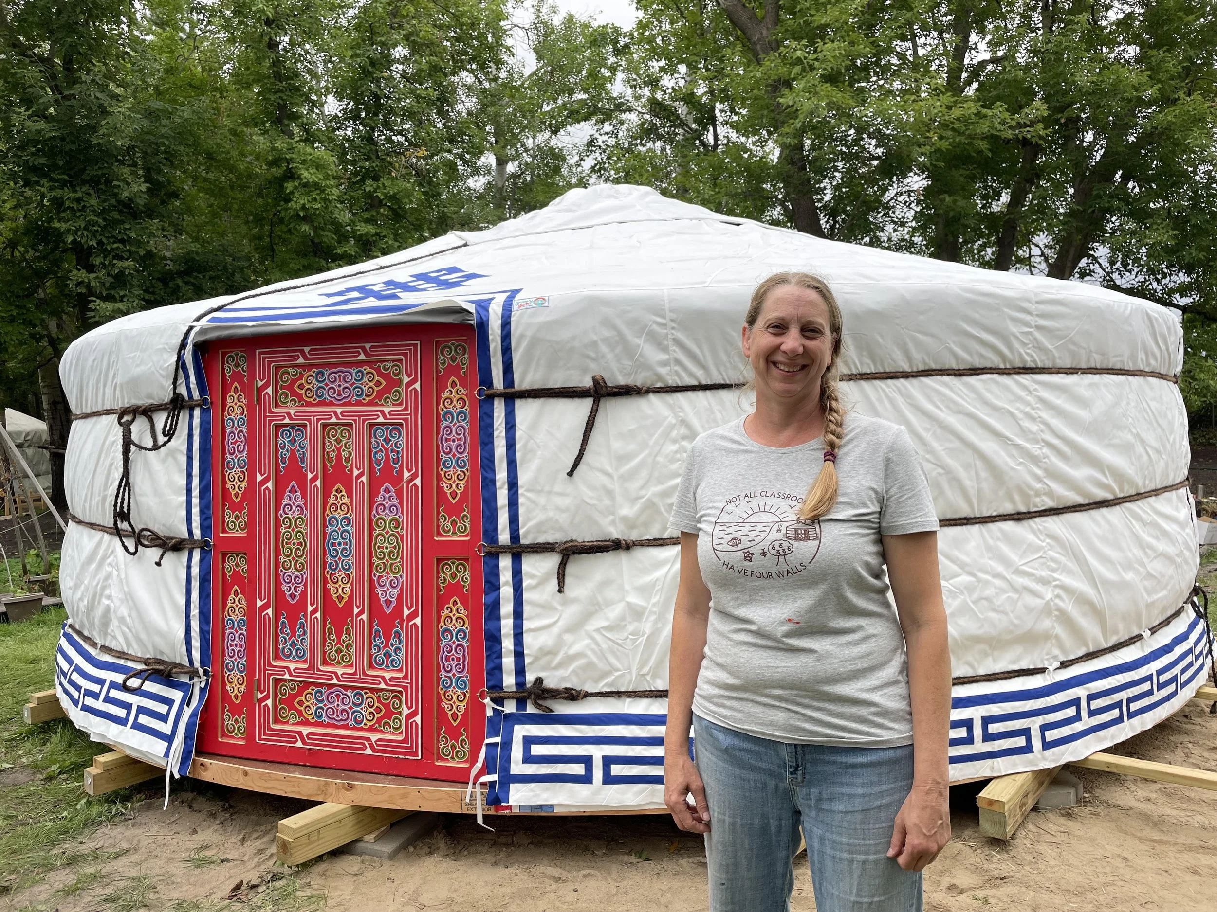 Blog: Years at the Yurts - Teaching School Outdoors — Apple Blossom Bemidji