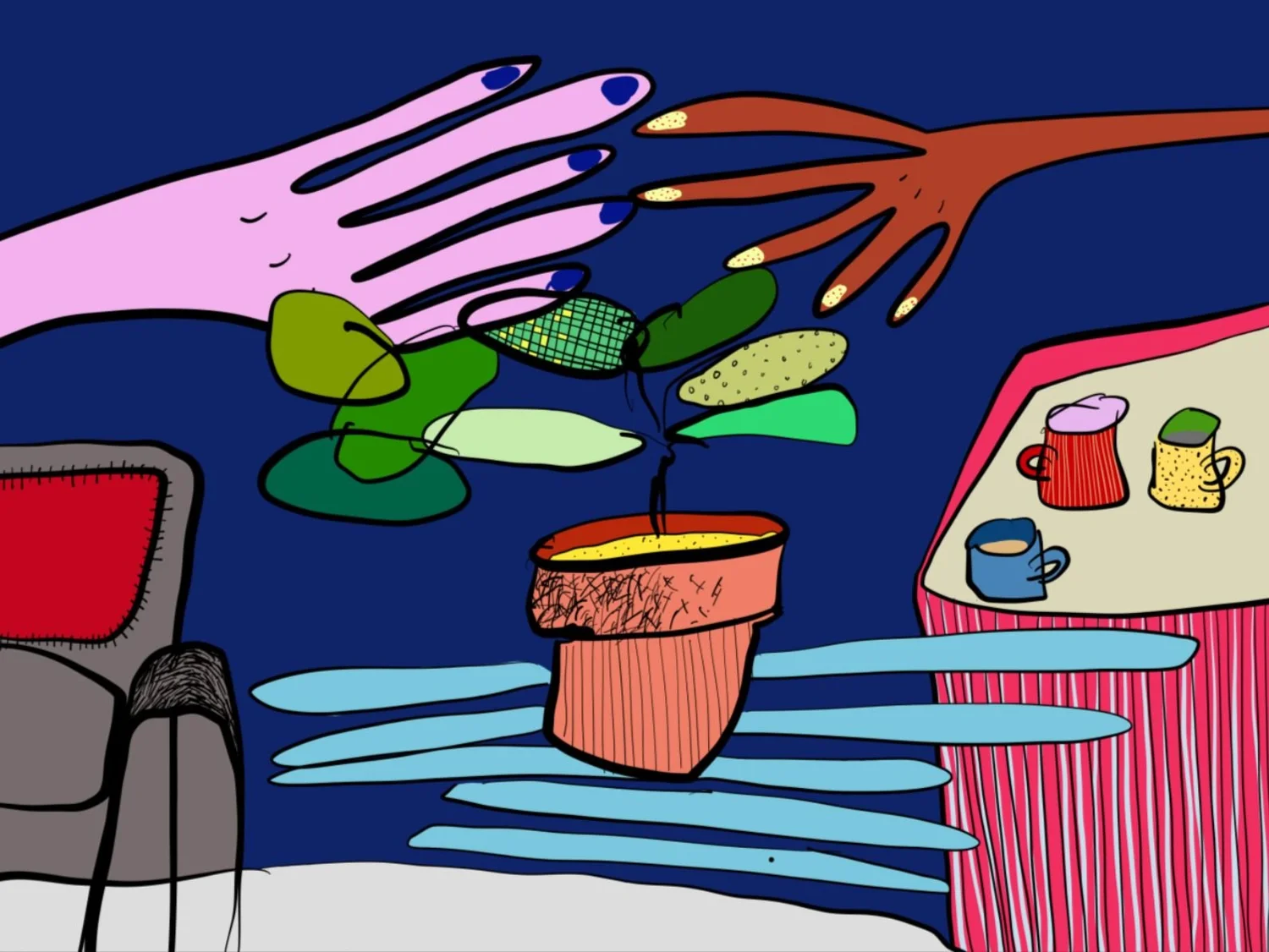 plant tickling — JULIAN DAMS