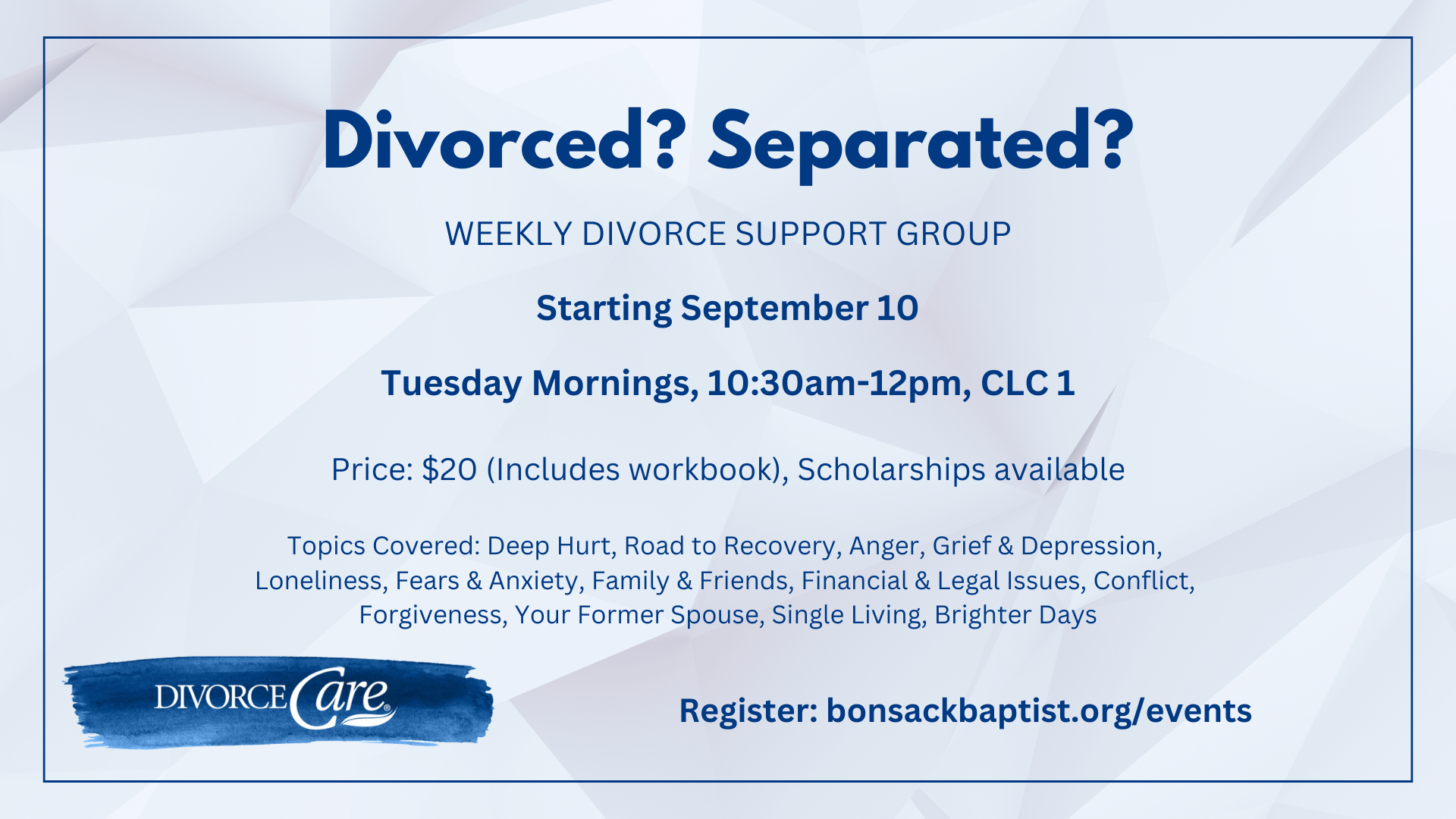 Bulletin — Bonsack Baptist