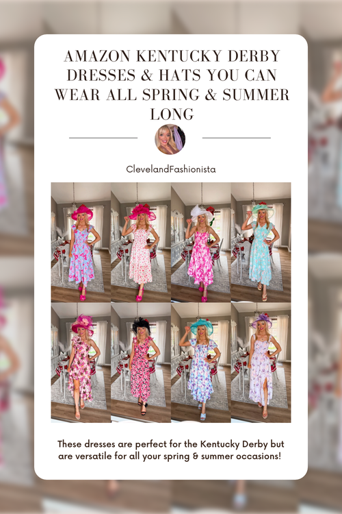 Amazon Kentucky Derby Dresses & Hats You Can Wear All Spring & Summer ...