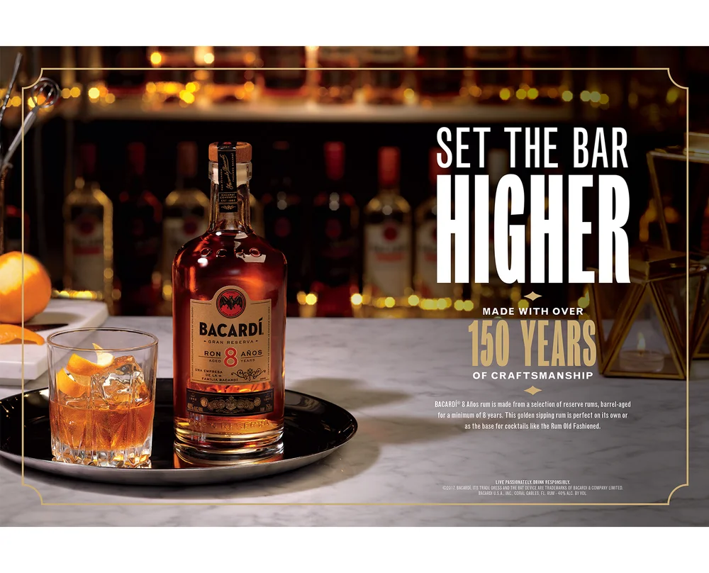 Bacardi Magazine Ad