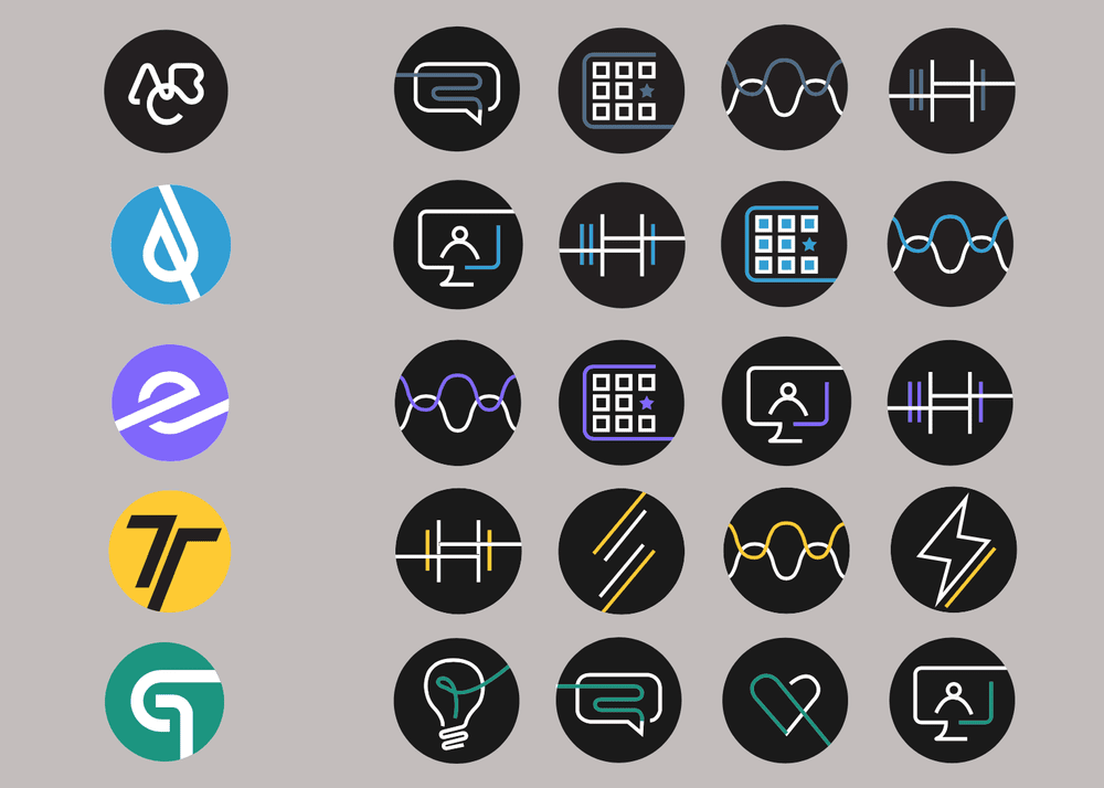 ABC Fitness Rebrand — michael kubat design