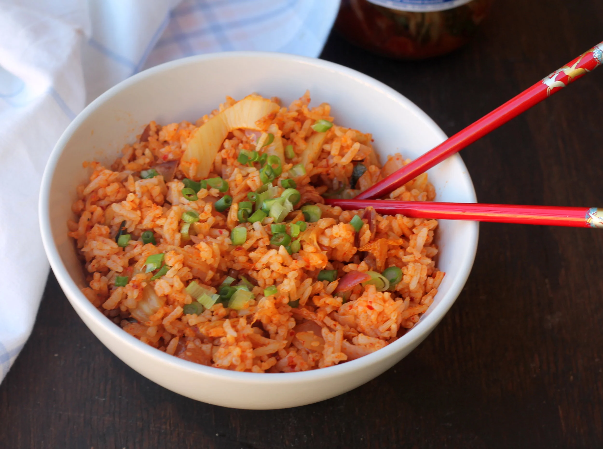 Kimchi Fried Rice - Food Pleasure and Health