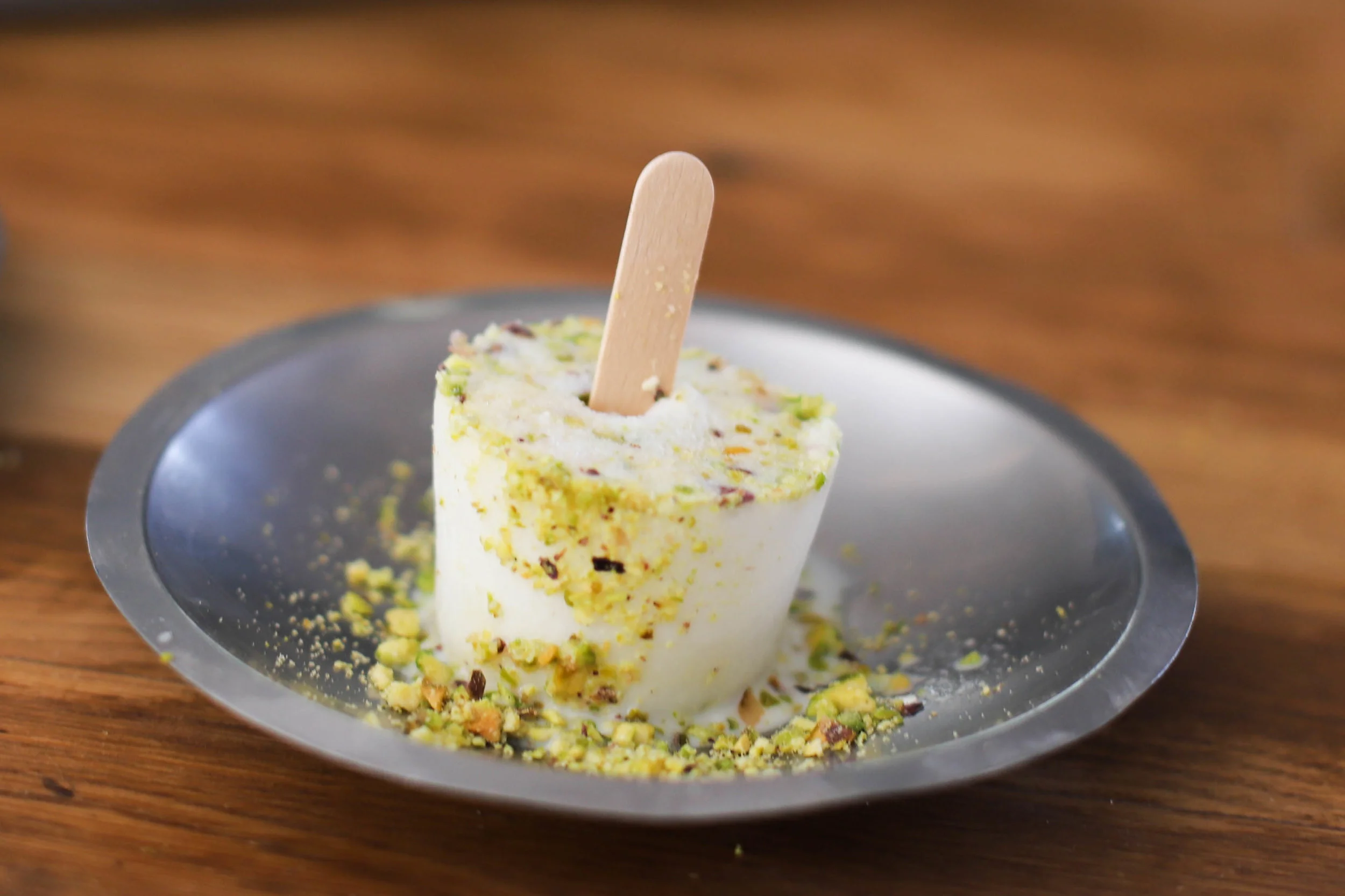 Pistachio Cardamom Kulfi [Video Recipe] - Food Pleasure and Health