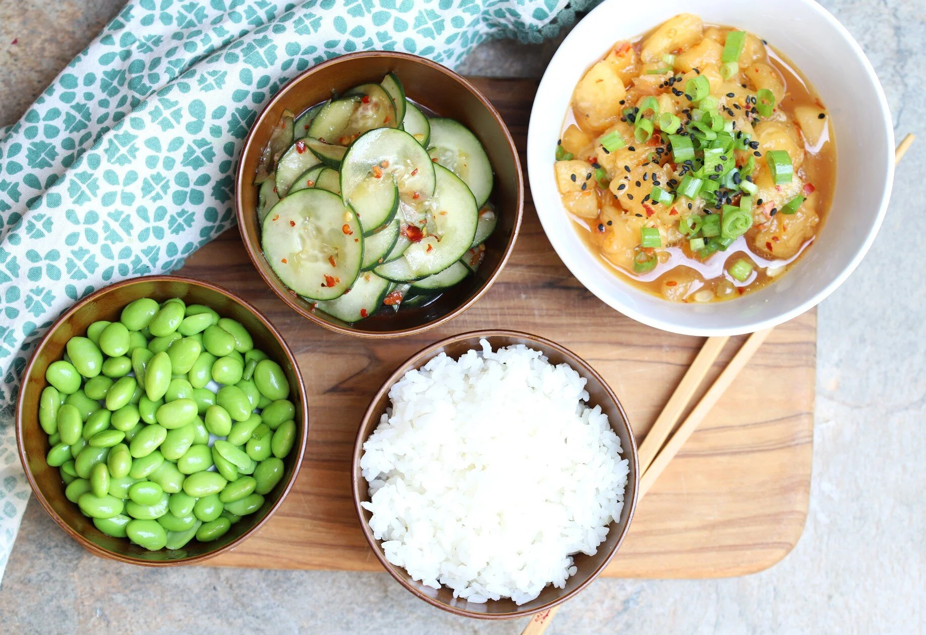 Watermelon Poke Bowl - Plant Based Recipe - Food Pleasure and Health