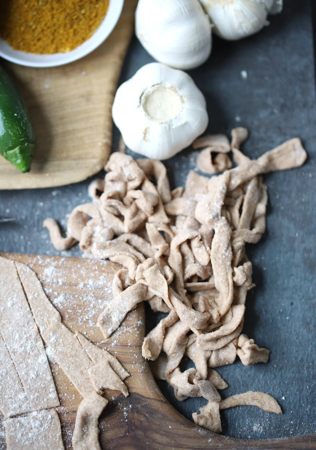 Pani Roti - Nepali Bean Soup with Hand Pulled Noodles - Food Pleasure ...