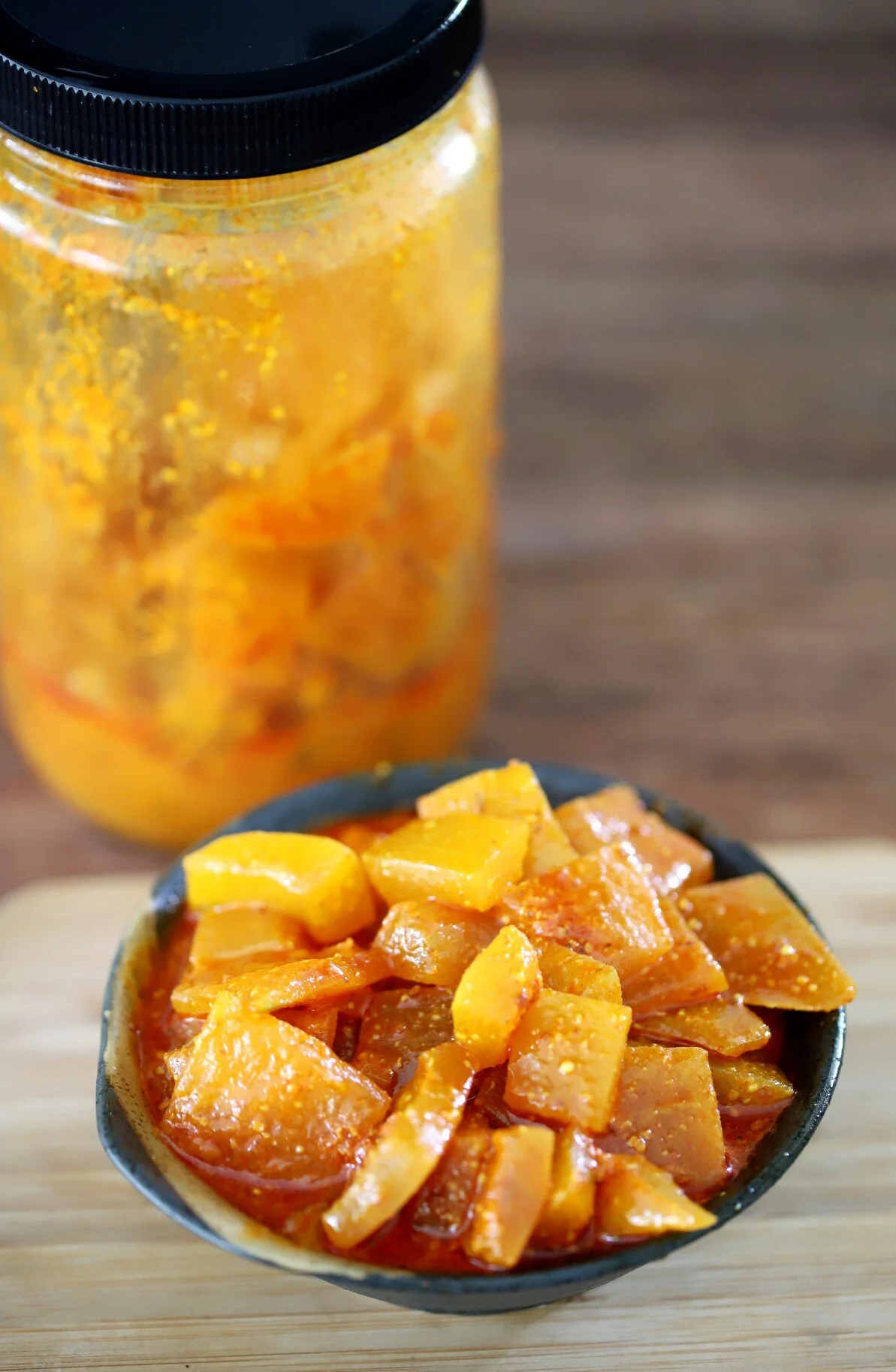 Nepali Watermelon Rind Pickle - Food Pleasure and Health