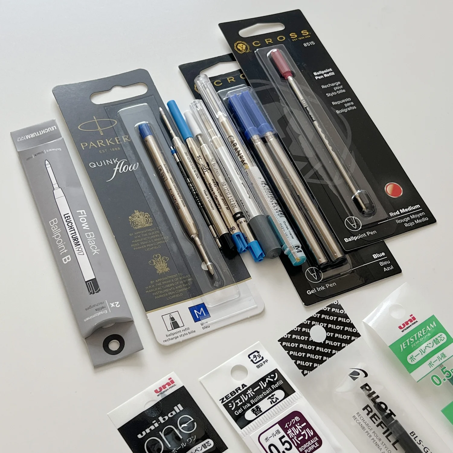 The Refill Compatibility Guide: Ballpoint Pen Edition — Phidon Pens - Blog