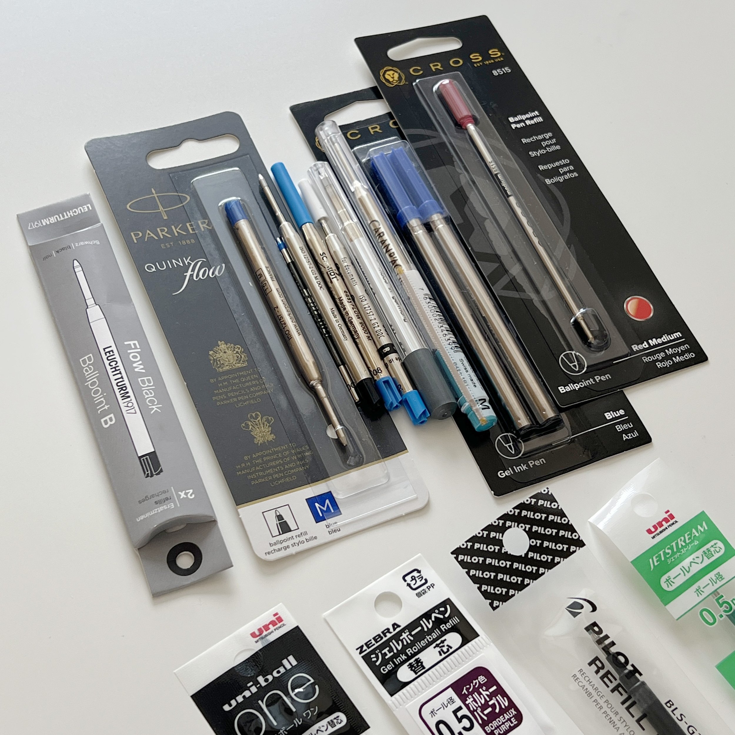 The Refill Compatibility Guide: Ballpoint Pen Edition — Phidon Pens - Blog