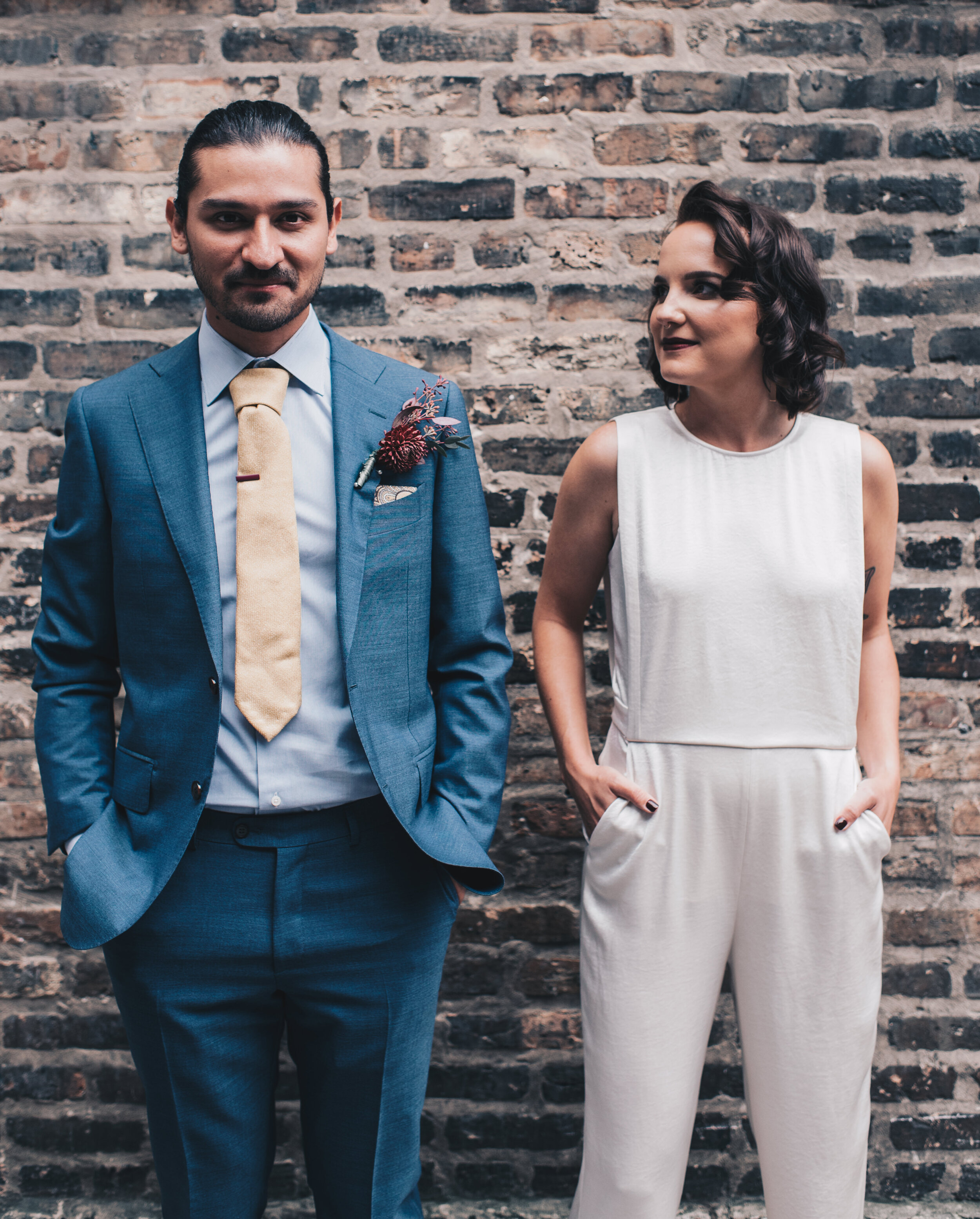 Plant Shop Chicago & Fulton Street Collective Intimate Wedding ...