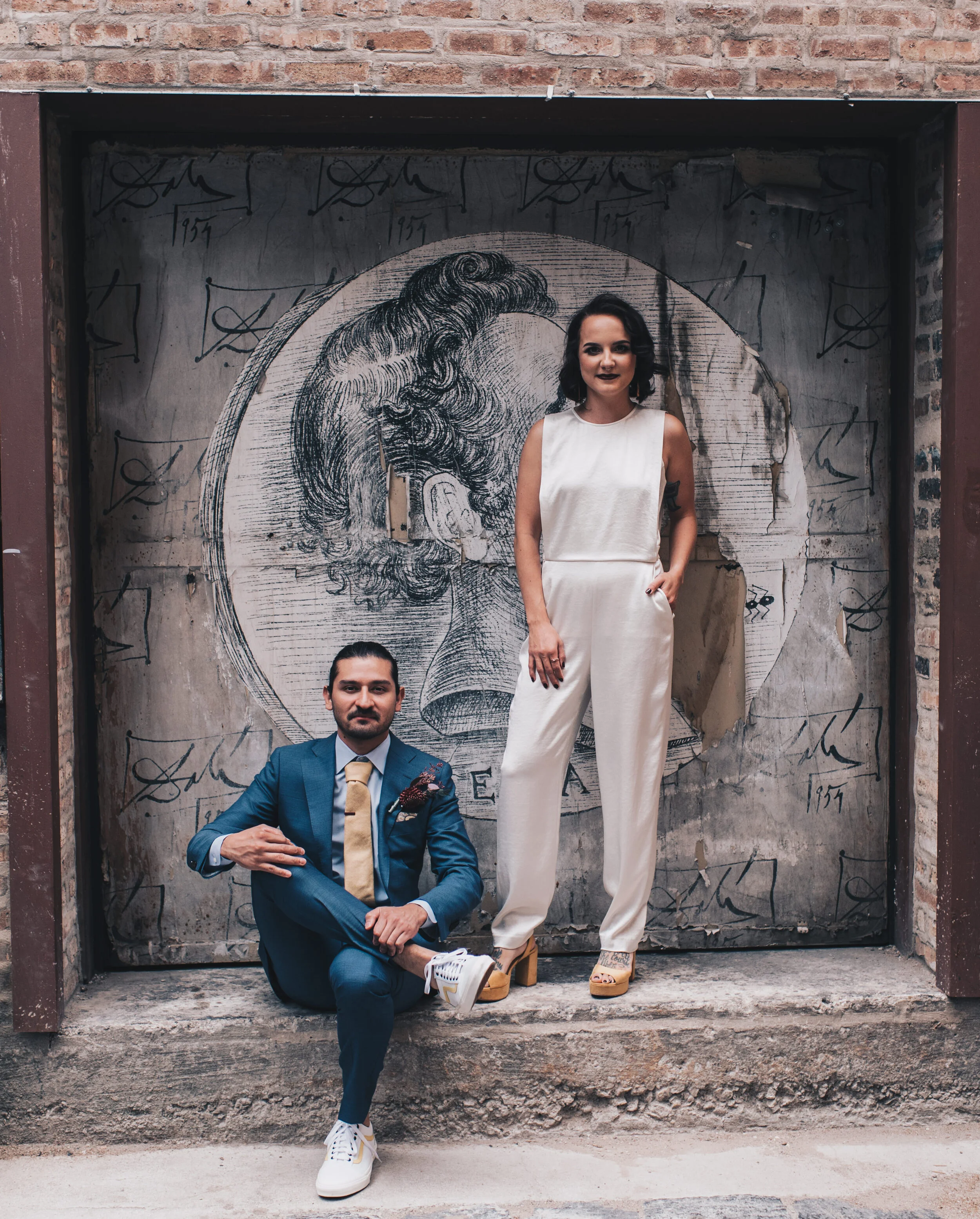 Plant Shop Chicago & Fulton Street Collective Intimate Wedding ...