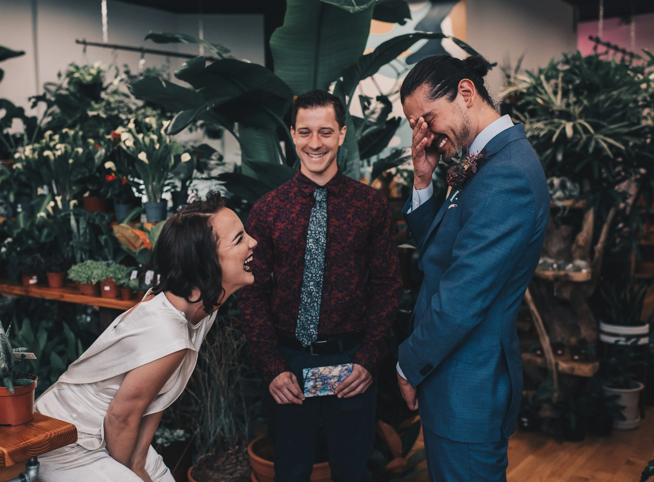 Plant Shop Chicago & Fulton Street Collective Intimate Wedding ...