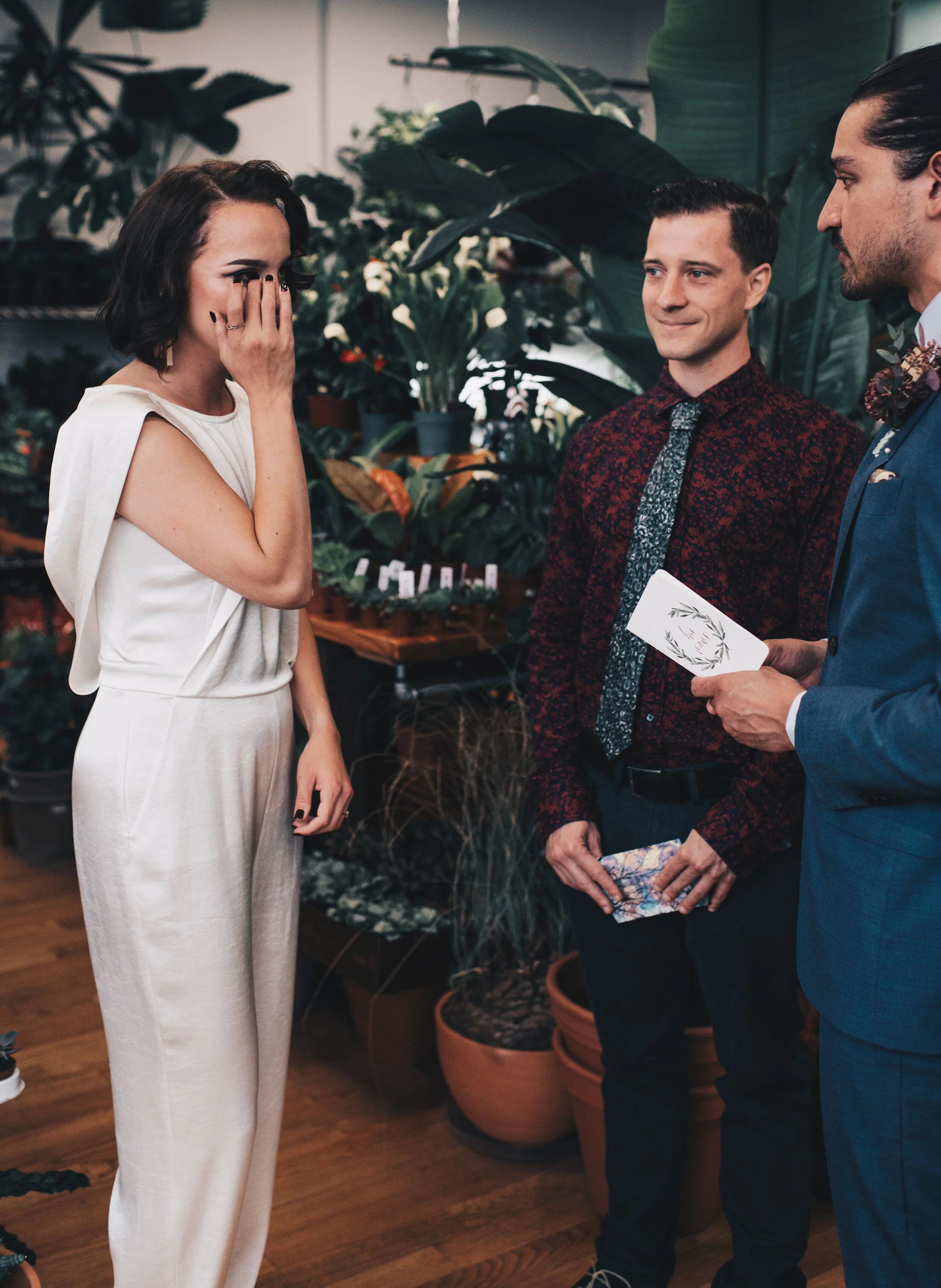 Plant Shop Chicago & Fulton Street Collective Intimate Wedding ...