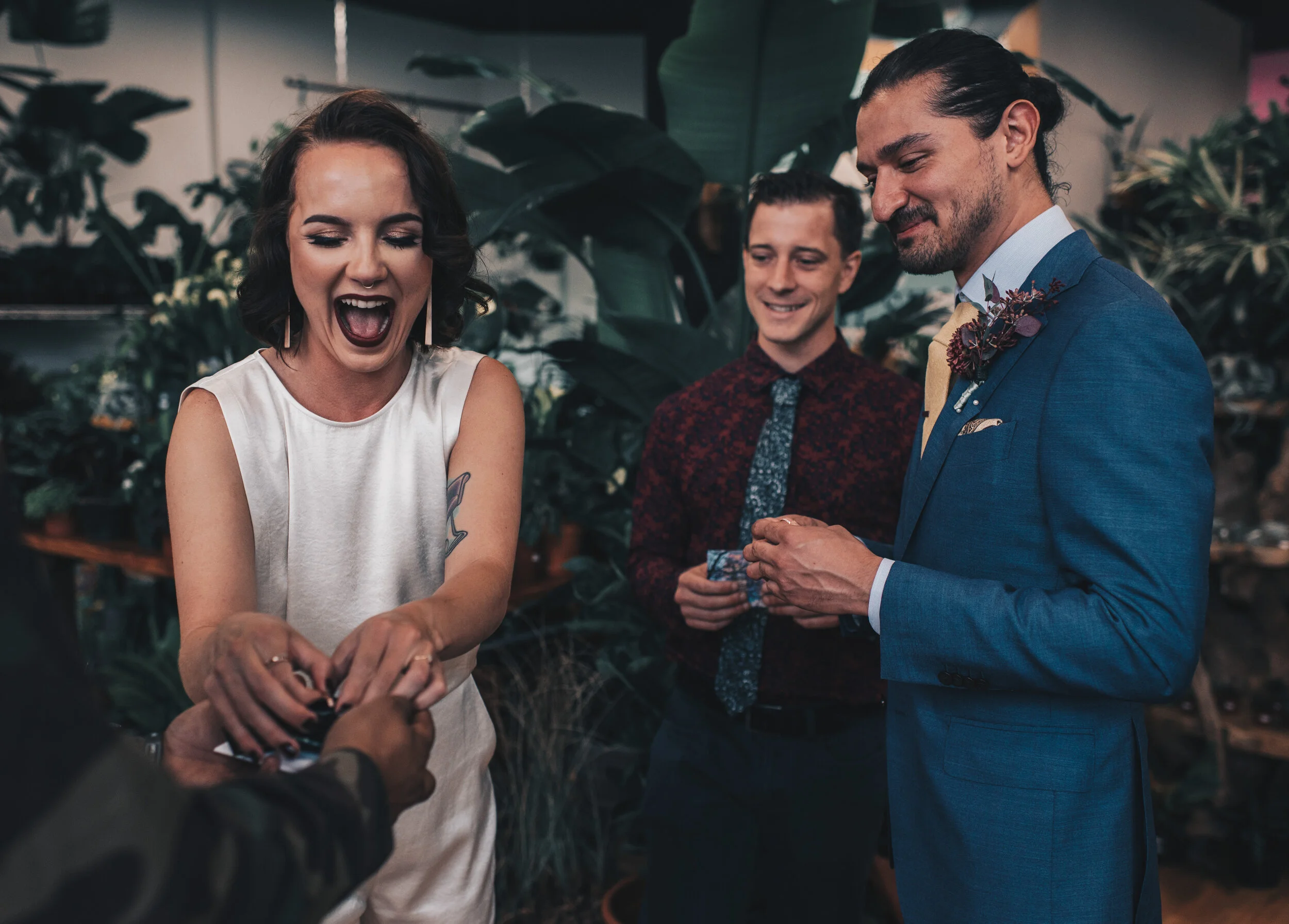 Plant Shop Chicago & Fulton Street Collective Intimate Wedding ...